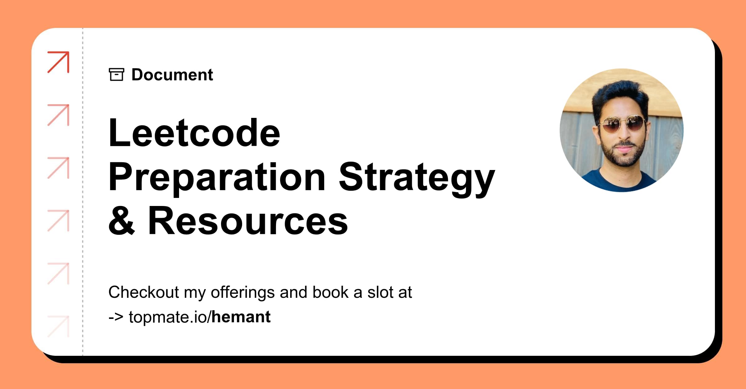 Leetcode Preparation Strategy & Resources with Hemant Pandey Leetcode Preparation Strategy & Resources with Hemant Pandey